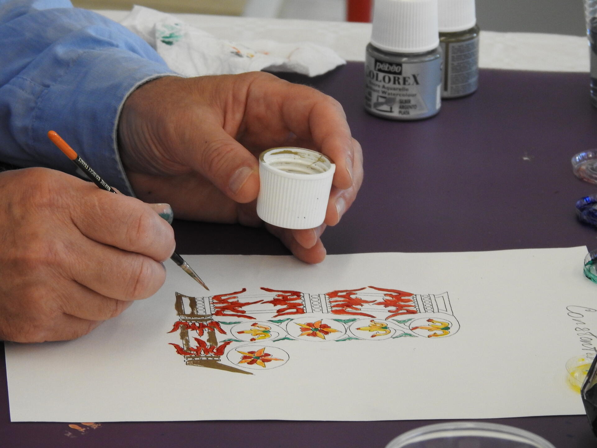 Atelier calligraphie et enluminure - Site du Domaine départemental de ...