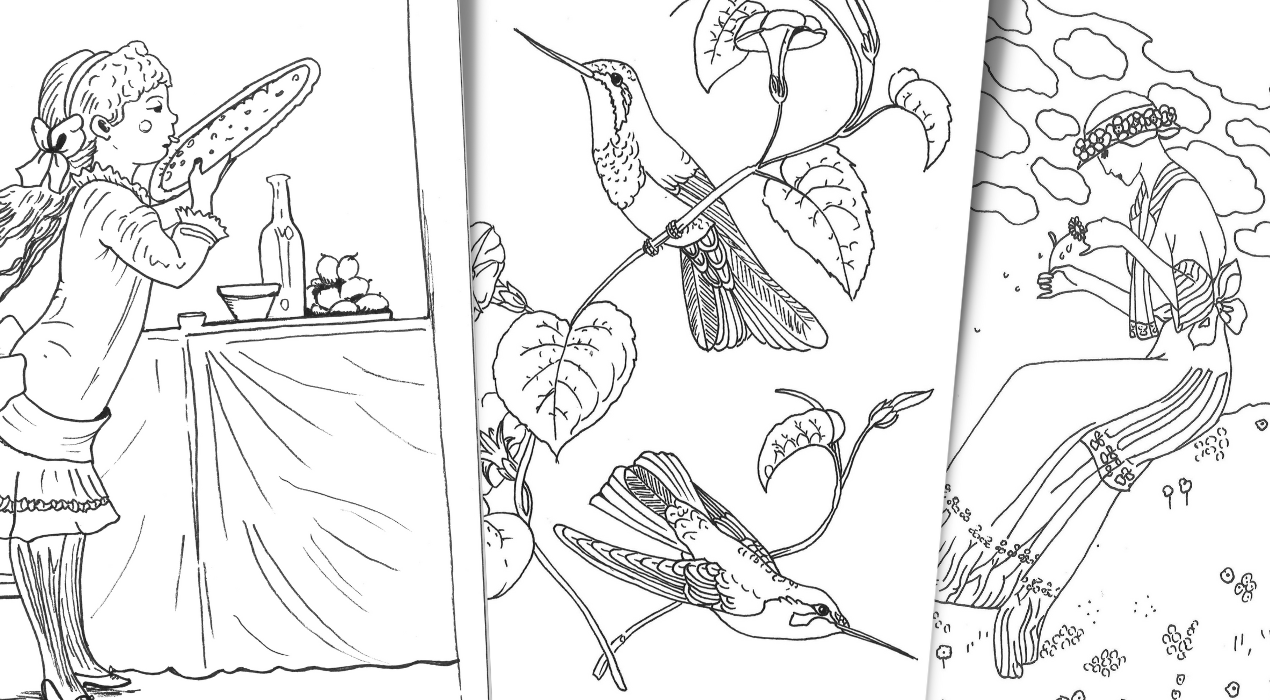 Coloriages des Archives - Site du Domaine départemental de Pierresvives